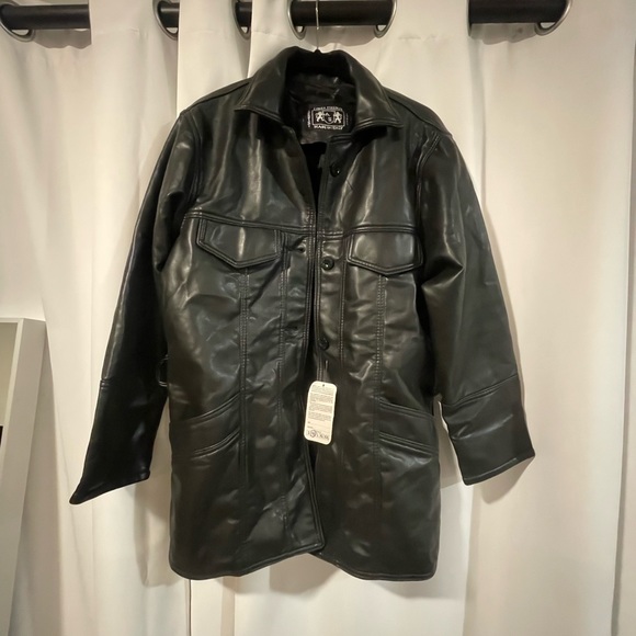 Linea Firenze | Jackets & Coats | Linea Firenze Leather Jacket | Poshmark